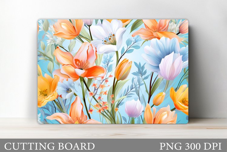 Flowers Cutting Board Design. Flowers Kitchen (3509383)