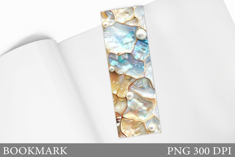 Seashell Texture Bookmark. Seashell Bookmark (3770541)