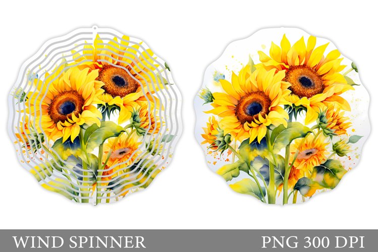 Sunflowers Wind Spinner Design. Summer Wind (3067679)