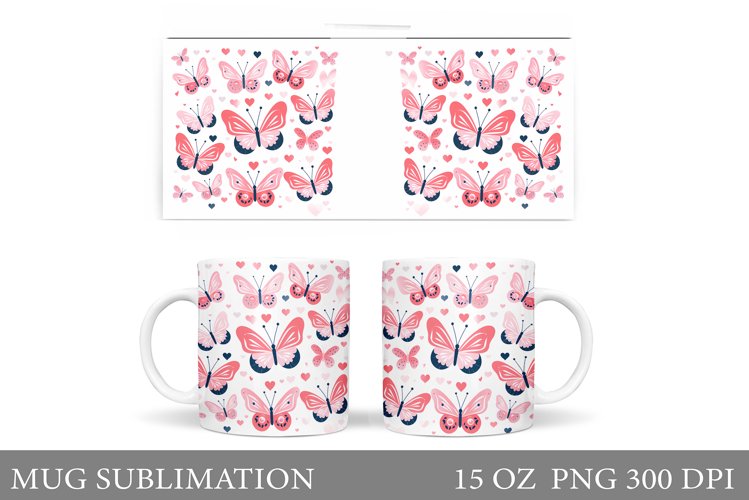 Butterflies Mug Design. Butterflies Mug (3130272)