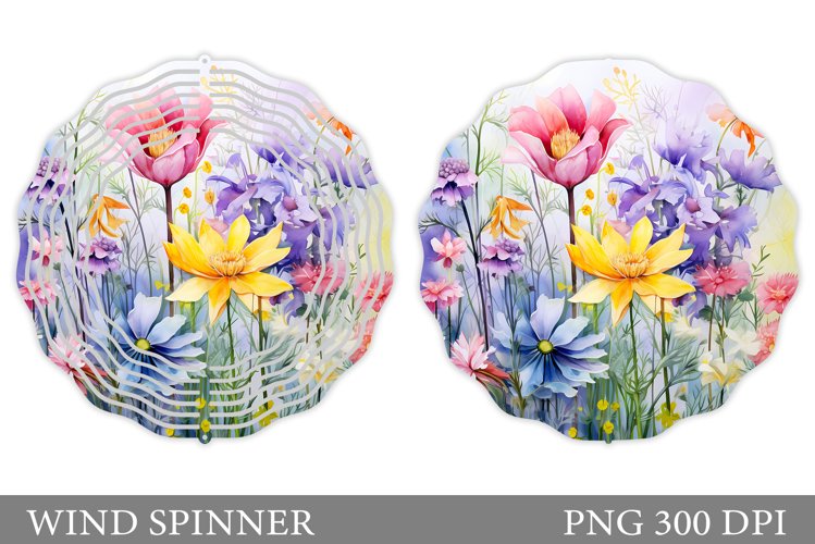 Flowers Wind Spinner Design. Wildflowers Wind (3367649)
