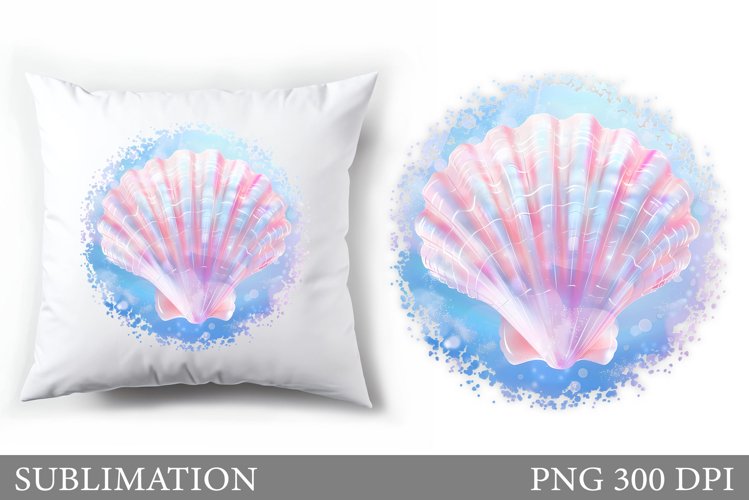Seashell Pillow Sublimation. Seashell Sublimation (3693906)