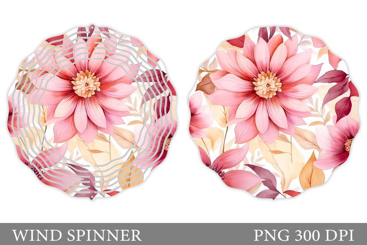 Flowers Wind Spinner Design. Wind Spinner (3624220)