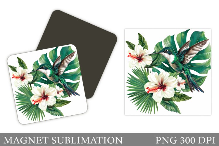 Hummingbird Magnet Design. Bird Magnet Sublimation (3567024)