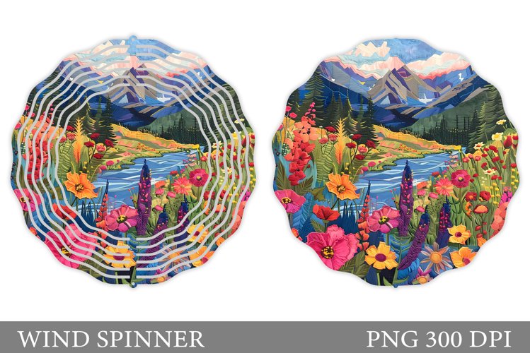 Flowers Wind Spinner Design. Wildflowers Wind (3579661)