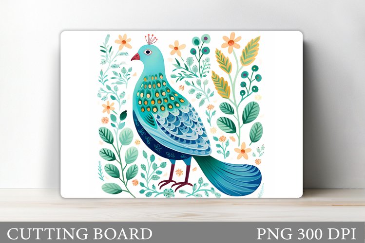 Bird Cutting Board Design. Cute Bird Kitchen Cutting Board