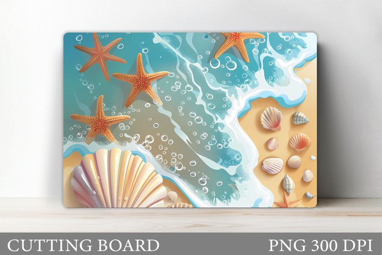 Sea Cutting Board Design. Sea Sublimation (3770350)