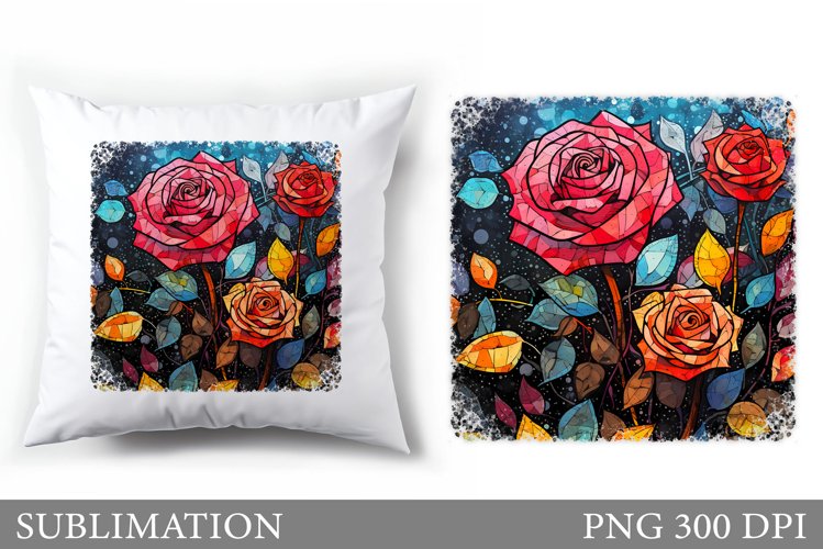 Roses Pillow Sublimation. Roses Sublimation (3794992)