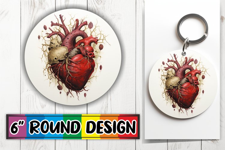 Variety of Heart Styles Sublimation
