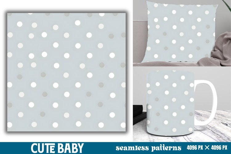 Cute Baby Pastel Digital Papers Bundle, Cute Baby Pastel