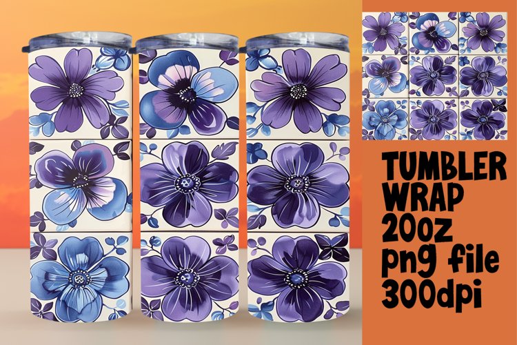 Summer Blossom Blast 20oz Tumbler Wraps - Sublime (3883228)