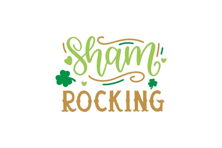 Sham Rocking SVG Cut File