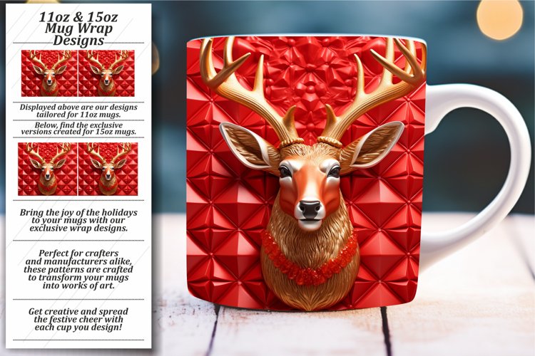 Sublimation Extravaganza: 3D Inflated Puff Mug Art