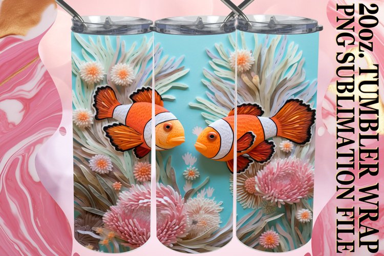 Sublimation Art with Aquatic Wonders