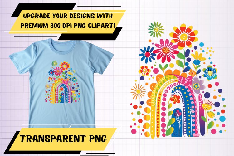 Chromatic Elegance: Printable Rainbow Sublimation