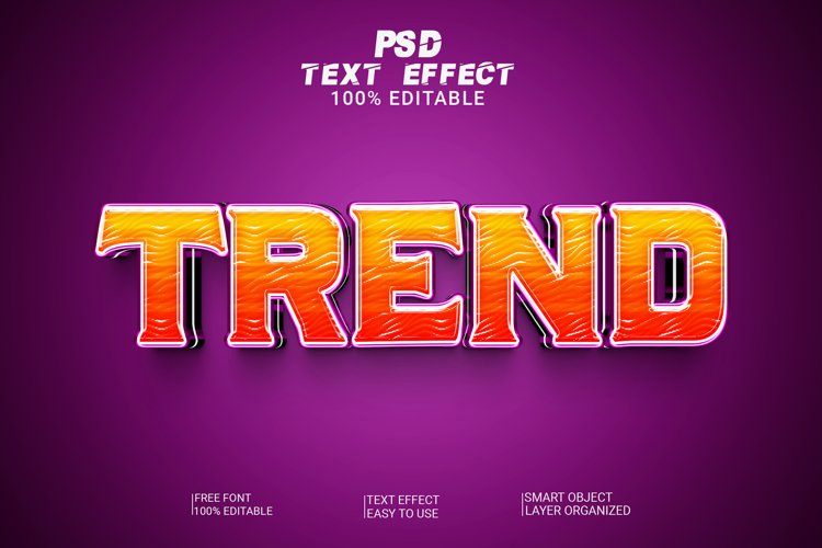 Trend 3d psd text effect style (2498532)