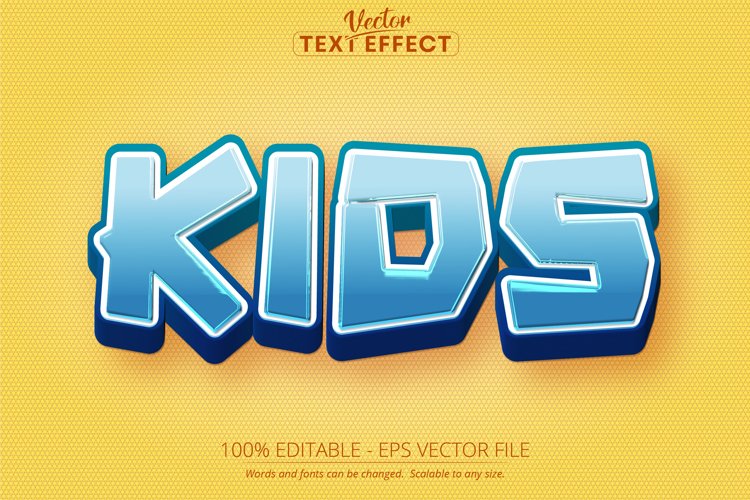 Cartoon text effect, editable comic text style (1988977)