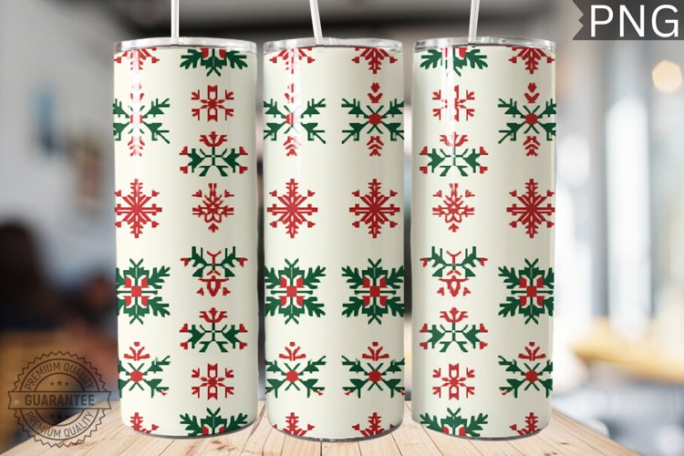Christmas Tumbler Warp