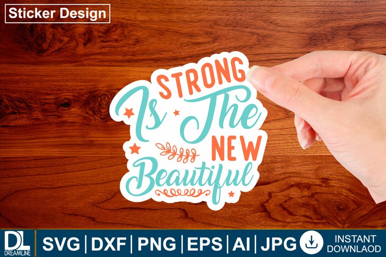 Motivational sticker design, Inspirational sticker (4141276)