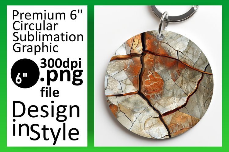 Mystical Geode Glow: Sublimation Car Coaster