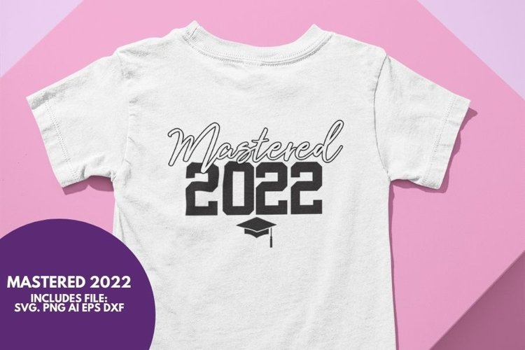Mastered 2022 SVG Design
