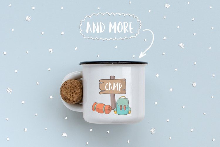 Lets Go Camping - Free Design of The Week | Design Bundles