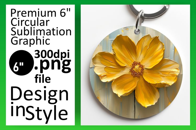 3D Spring Bloom: Floral Round Designs PNG (3853499)