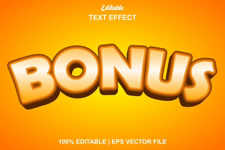 bonus text effect (2038634)