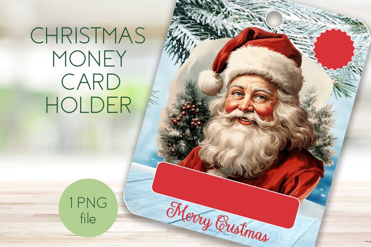 Christmas Printable Money Card Holder celebration (3021697)