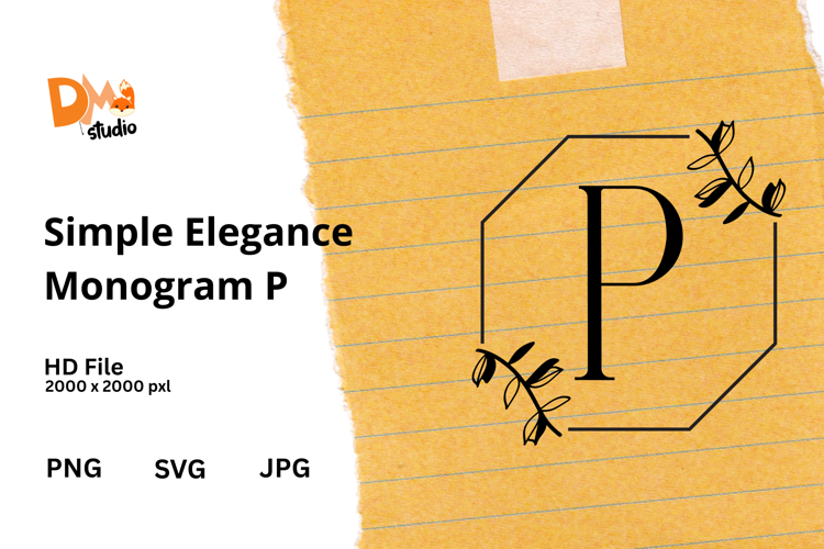 Simple Elegance Monogram (6089506)