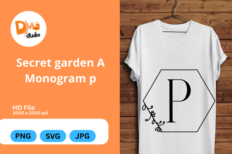 Secret Garden Monogram (6103903)