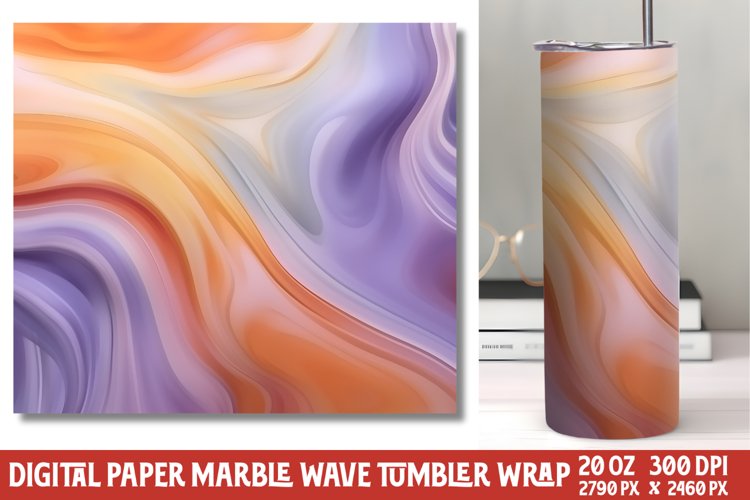 Marvel Wave Tumbler Wrap Sublimation