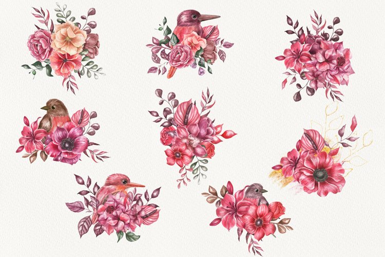 Viva MAGENTA floral collection