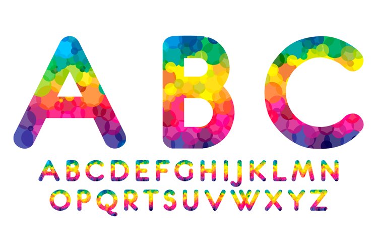Rainbow Font 177264 