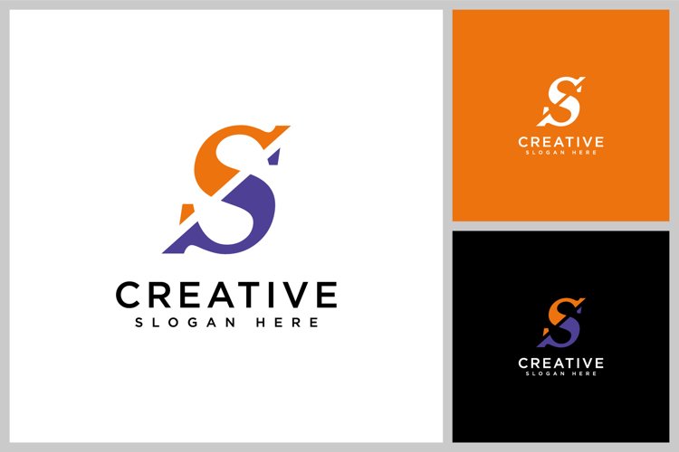 s logo design vector