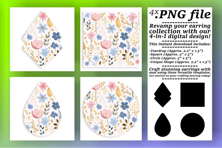 Bohemian Chic Charms: Sublimation Accessories