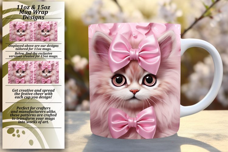 Blooming Feline Beauty: Colorful Sublimation (2976596)