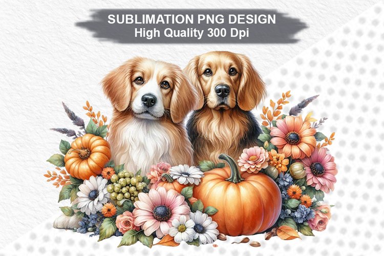 Halloween Dog - Halloween clipart Sublimation PNG Design