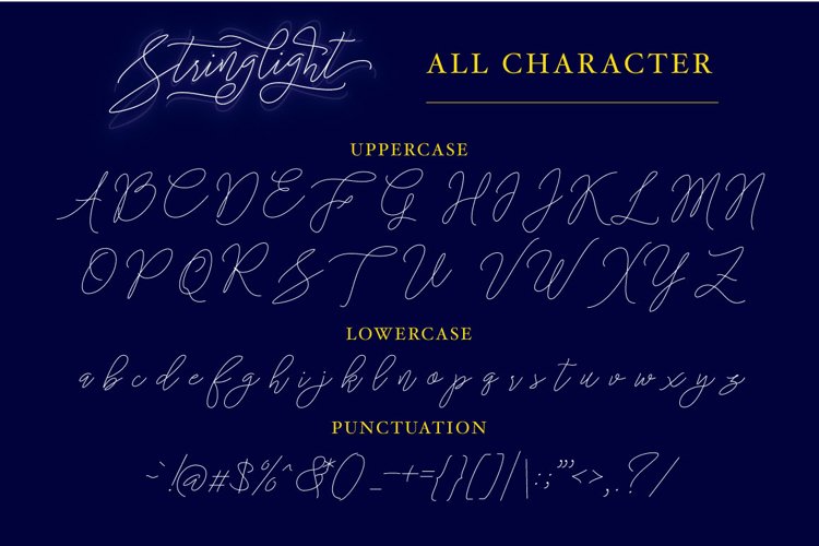 Stringlight Typeface - Free Font of The Week | Font Bundles