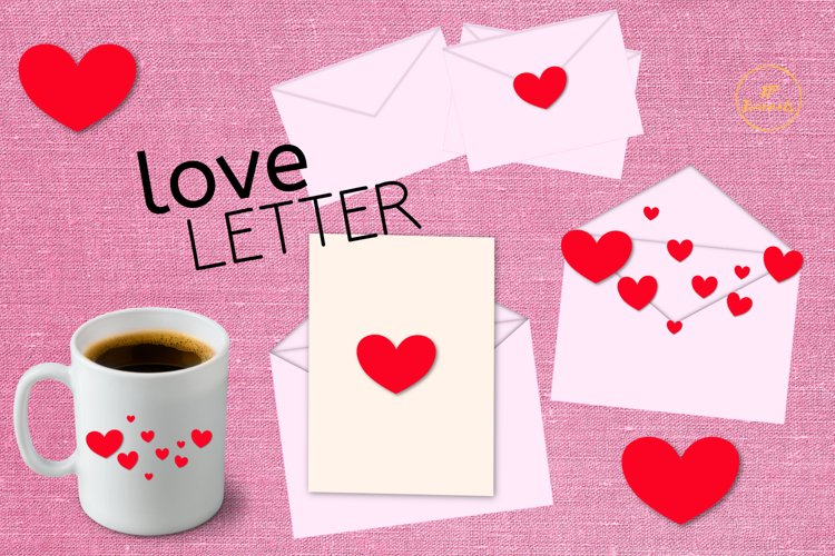 Love Letters Valentine's Day Clip Art