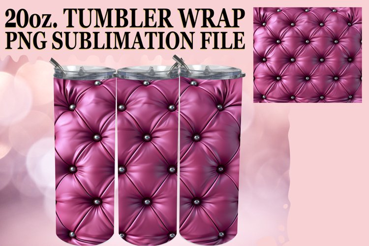 Puff Texture Pattern Tumbler Sublimation (3581417)