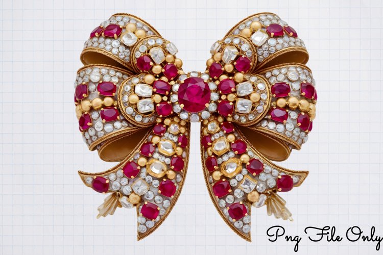 Faux Rhinestones Christmas Sublimation PNG (4689554)