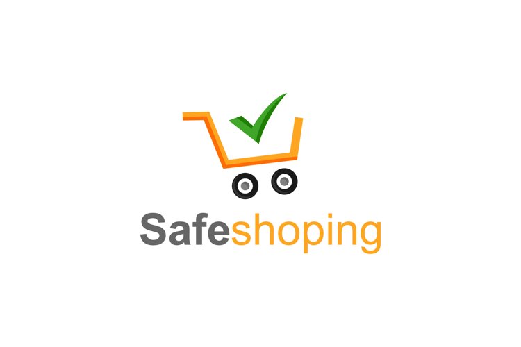 safe shopping logo (505834) | Logos | Design Bundles