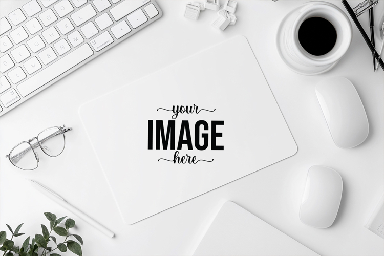 Office Desk Mouse Pad Mockup (6471225)