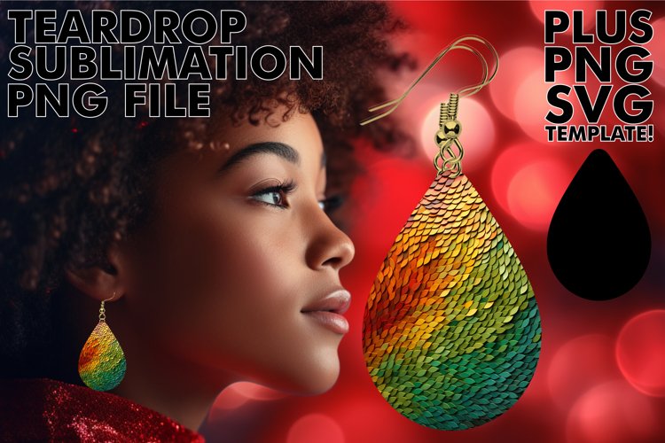 Unique Embroidered Earring Art (3037565)