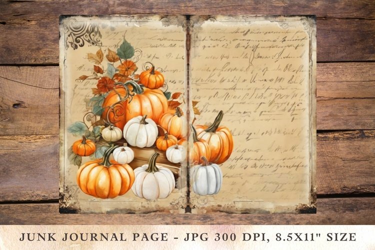 Printable Junk Journal Pages Pages fall autumn (4800506)