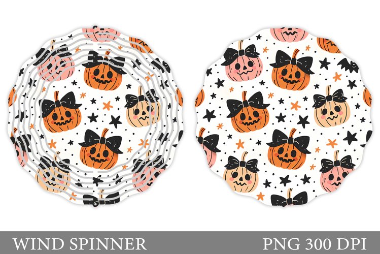 Cute Pumpkin Wind Spinner. Halloween Wind Spinner (4405496)