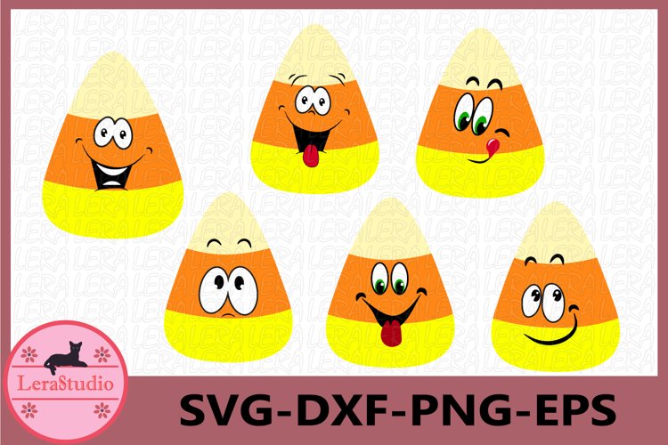 Candy Corn Funny SVG, Candy Corn Face Cutie Halloween Svg (442928 ...