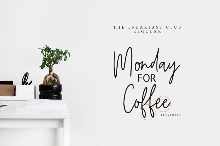 The Breakfast Club handwritten script - Free Font Of The Week | Font ...