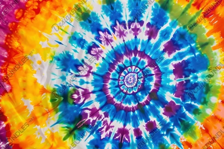 Tie Dye Pattern Background Wallpaper